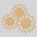Sunflowers Crochet Afghan Pattern Graph - Etsy