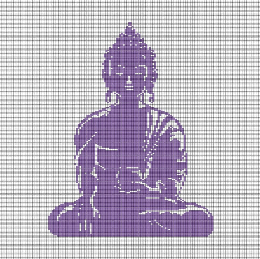 Buddha 2 Crochet Afghan Pattern Graph - Etsy