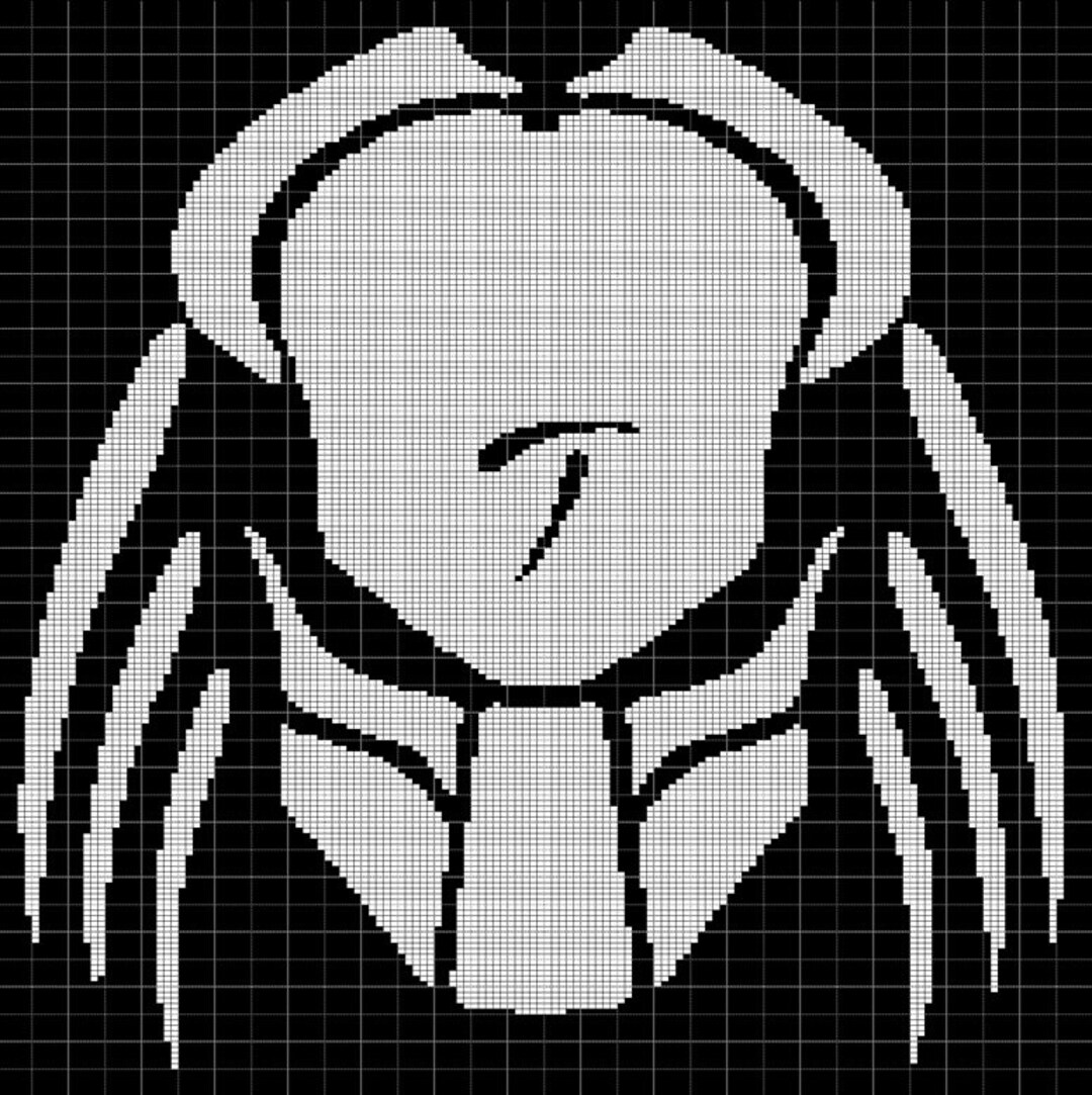 Predator 4 Crochet Afghan Pattern Graph - Etsy