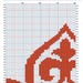 Red Flower Motif Crochet Afghan Pattern Graph - Etsy