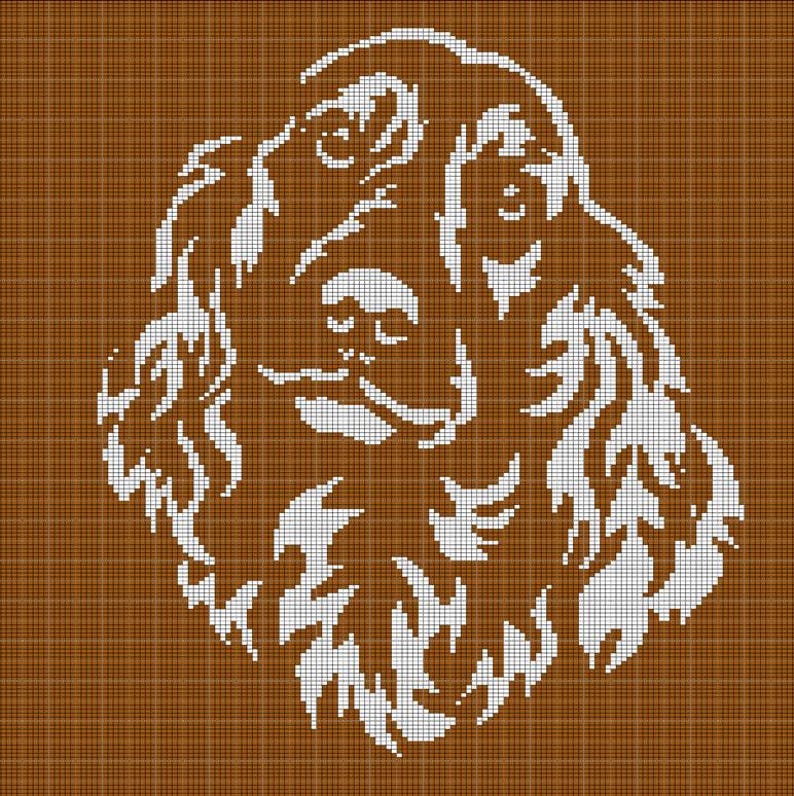 Spaniel 2 Crochet Afghan Pattern Graph - Etsy