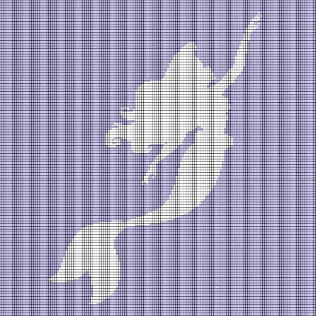 Mermaid Crochet Afghan Pattern Graph - Etsy