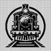 Train 7 Crochet Afghan Pattern Graph - Etsy