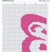 Fairy 4 Crochet Afghan Pattern Graph - Etsy