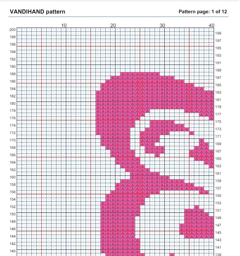 Fairy 4 Crochet Afghan Pattern Graph - Etsy