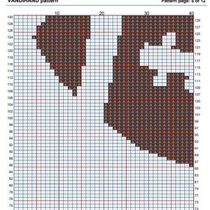 Football Ball 3 Crochet Afghan Pattern Graph - Etsy
