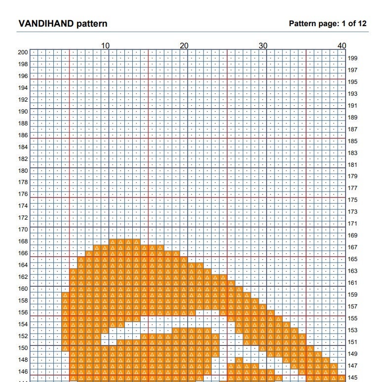 Bee 7 Crochet Afghan Pattern Graph - Etsy