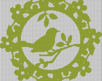 Big Bird Crochet Afghan Pattern Graph - Etsy