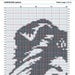 Rough Collie Crochet Afghan Pattern Graph - Etsy