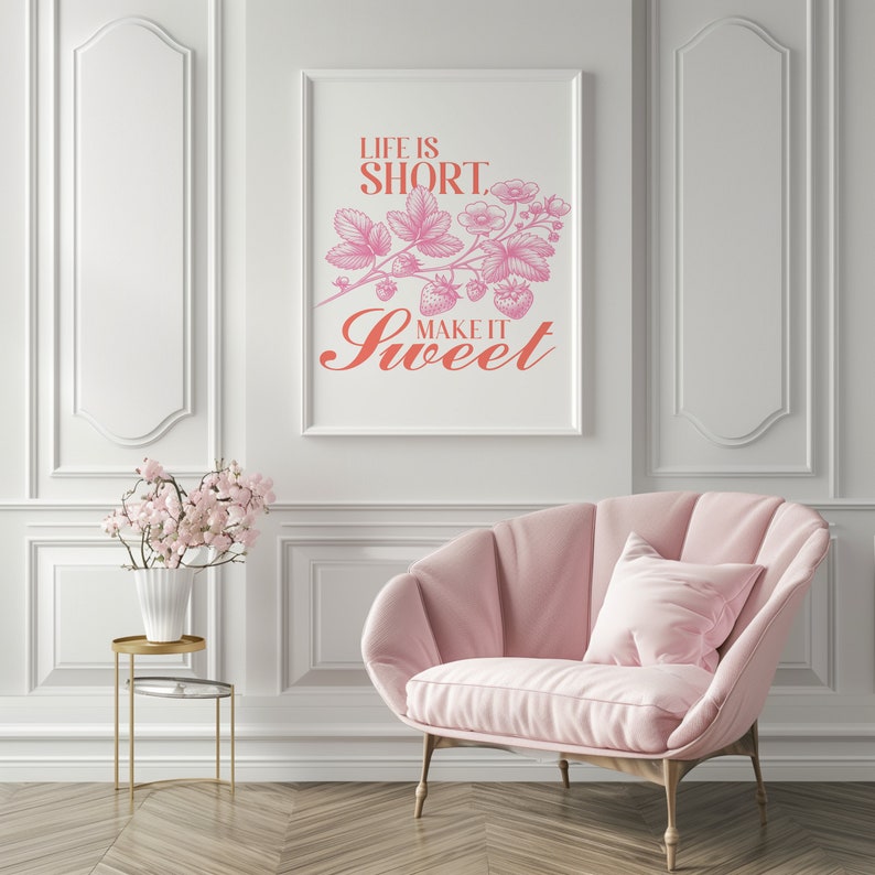 Positive Quote Dopamine Decor, Daily Positive Affirmation, Maximalist ...