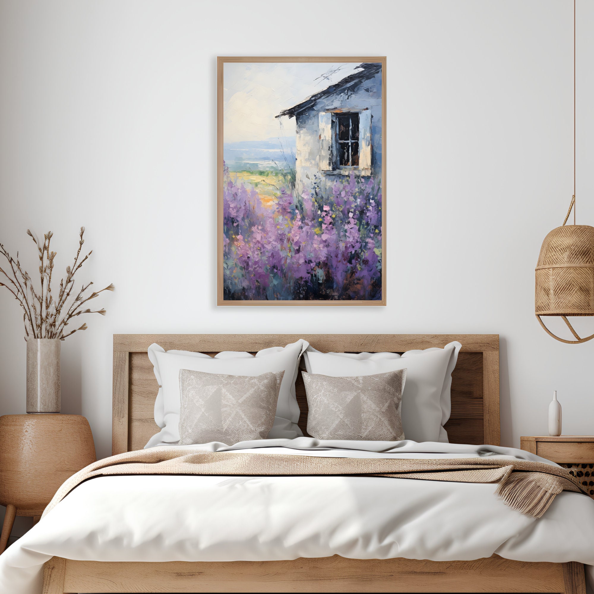 Old Stone Farm 5 Purple Printable Gallery Wall Art Cool - Etsy