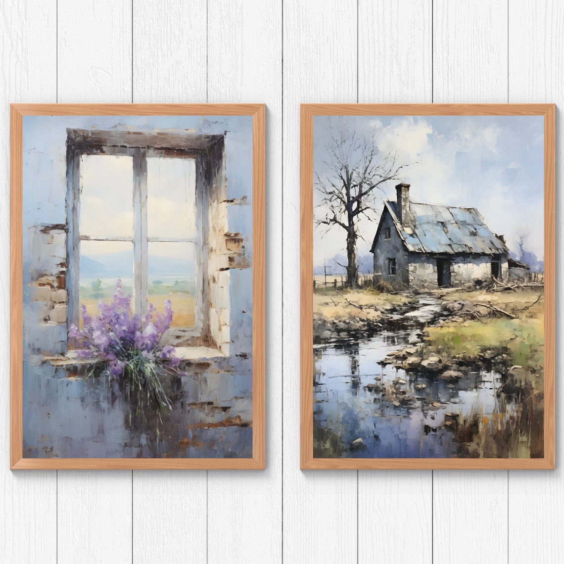 Old Stone Farm BUNDLE Cool Tone Printable Gallery Wall Art - Etsy