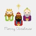 PDF PATTERN | Three Kings Day Cross Stitch Pattern | Christmas Pattern ...