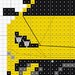 PDF PATTERN | Lamborghini Cross Stitch Pattern | Yellow Car | Sports ...