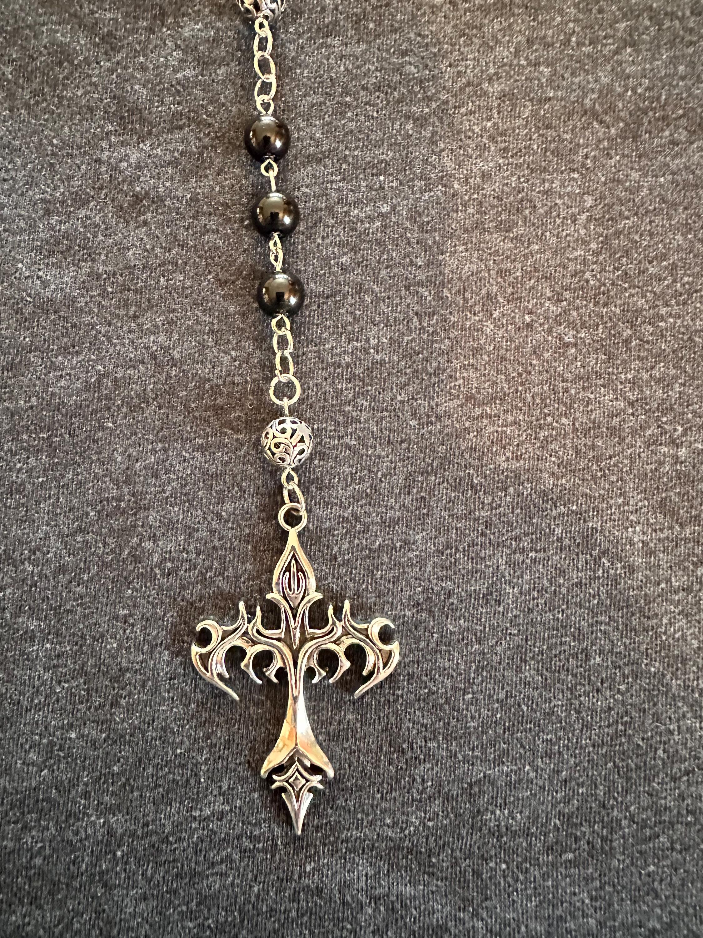 Handmade Gothic Rosary - Etsy