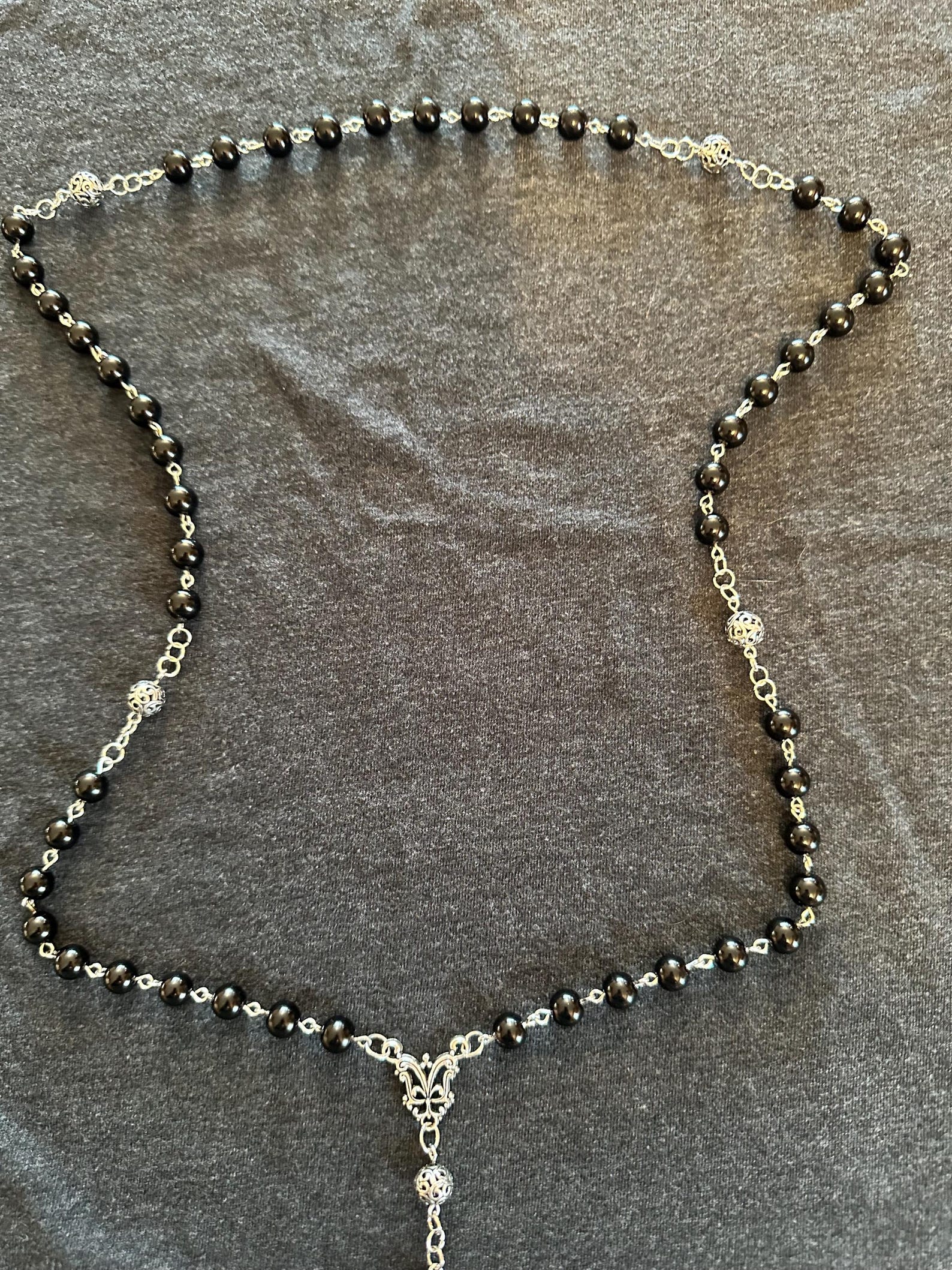 Handmade Gothic Rosary - Etsy