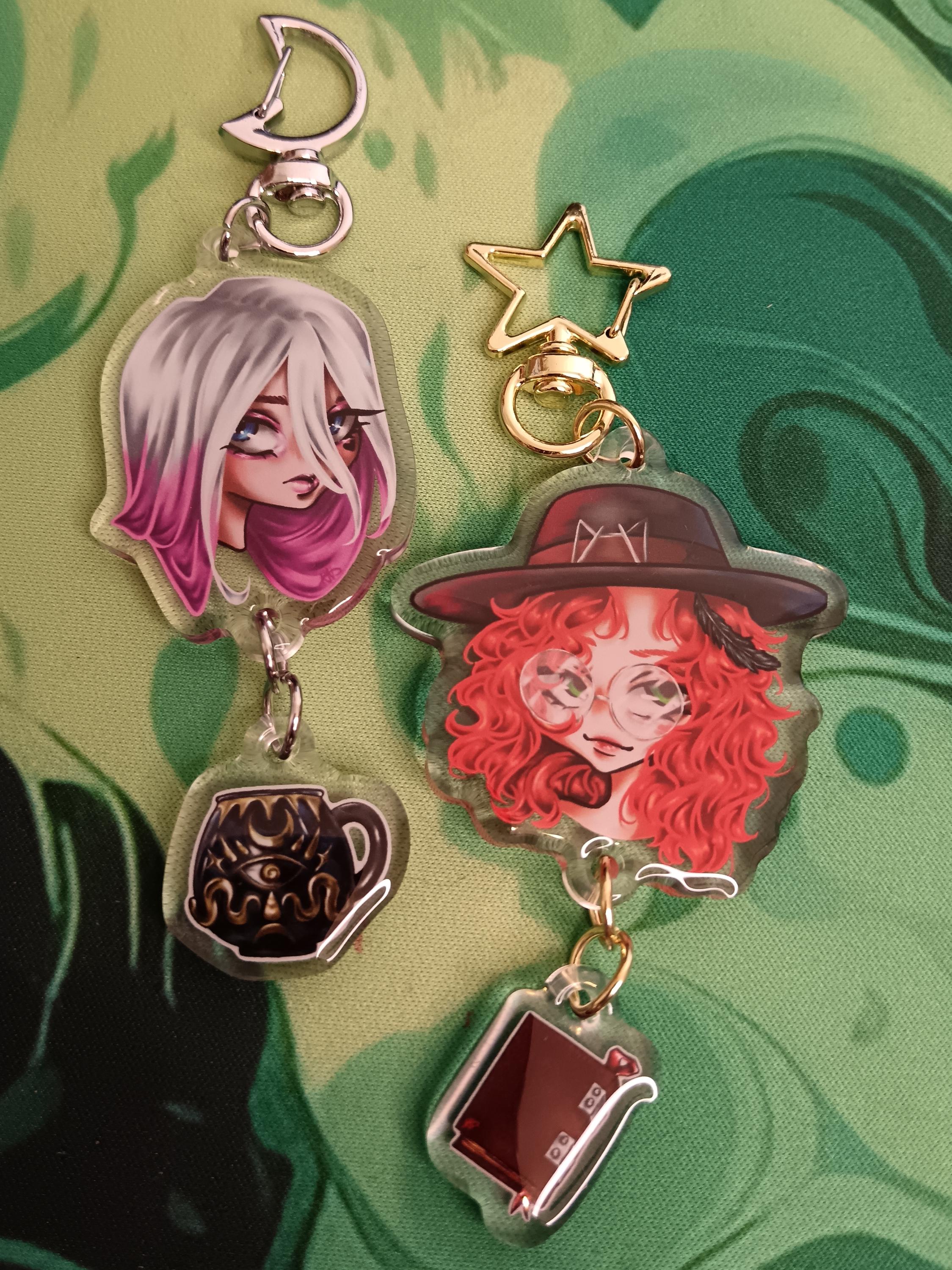 Dead by Daylight Keychain, Mikaela and Sable! - Etsy