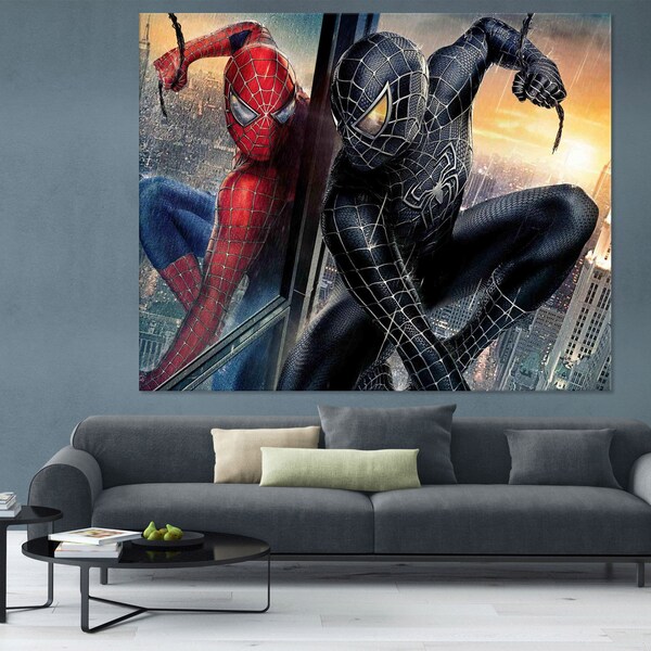 Spider Man Framed - Etsy