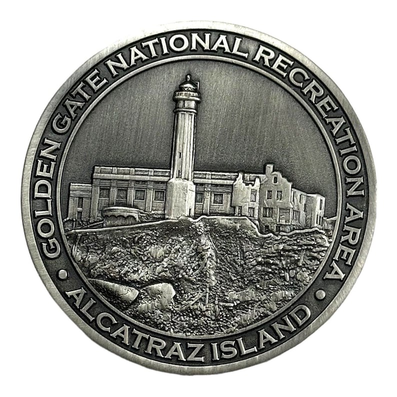 National Park Service Challenge Coin Alcatraz Island NRA 1934 - Etsy