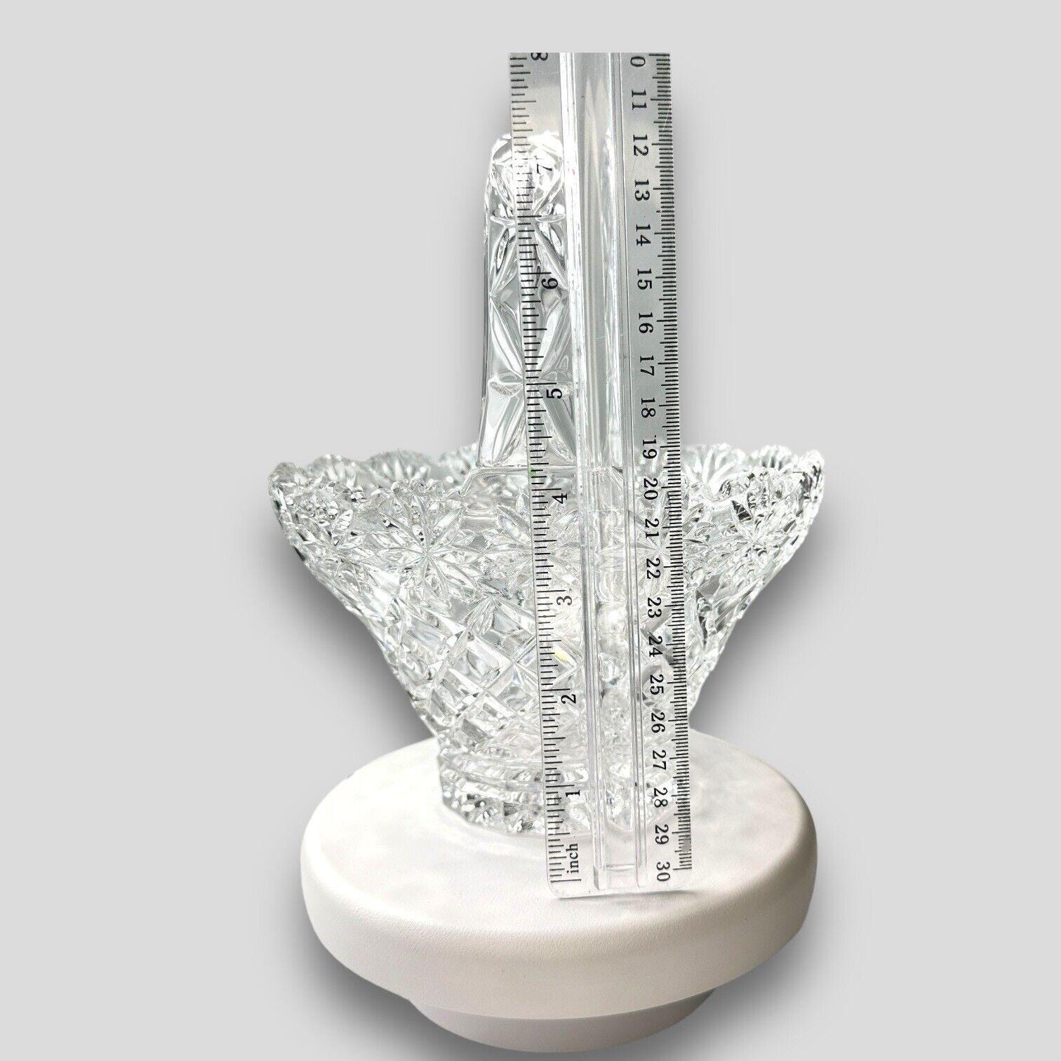 Vintage Princess House Crystal Basket Elegant Mint Condition - Etsy