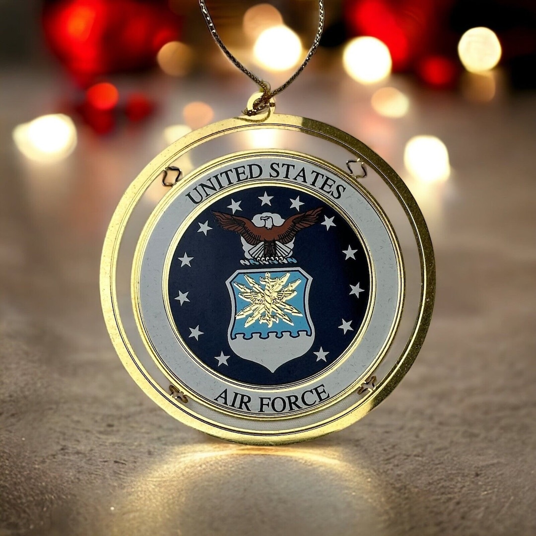 Chemart United States Air Force Insignia 24KT Gold Over Brass - Etsy
