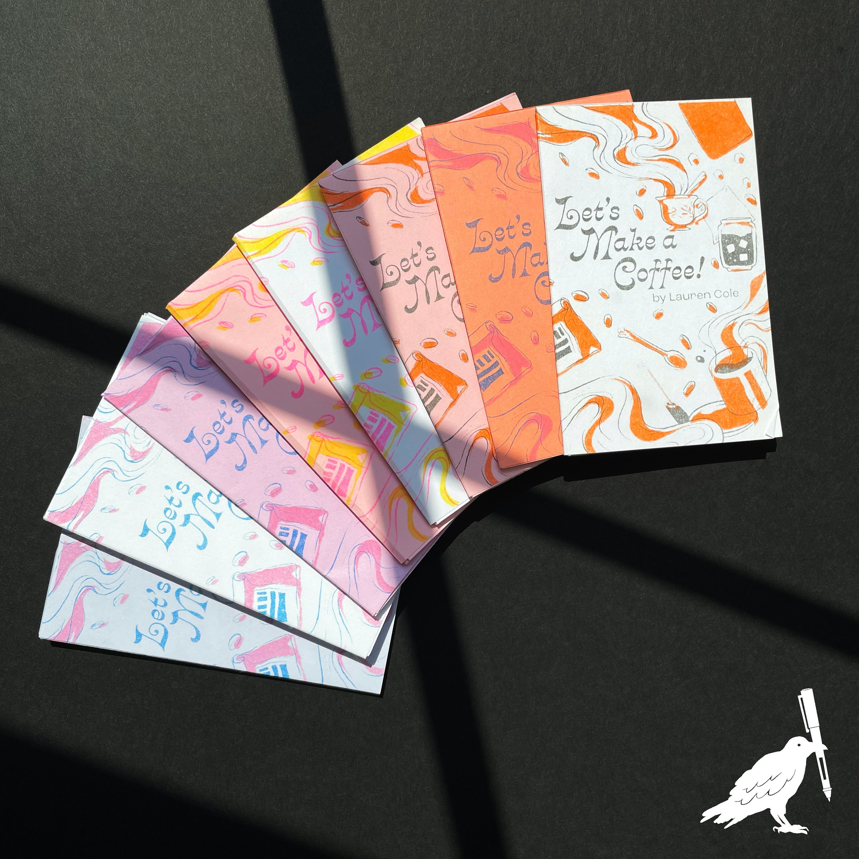 Let's Make a Coffee A Risograph Tutorial Zine PHYSICAL ZINE Risograph ...