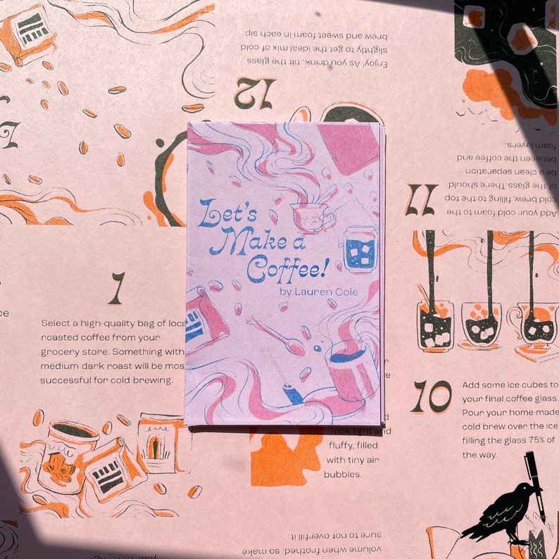Let's Make a Coffee | A Risograph Tutorial Zine | PHYSICAL ZINE ...