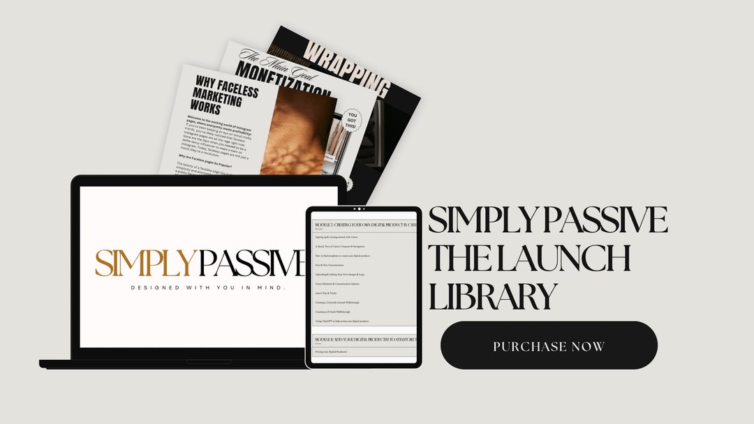 Simply Passive, Content Library, Master Resell Rights, Simply Passive ...