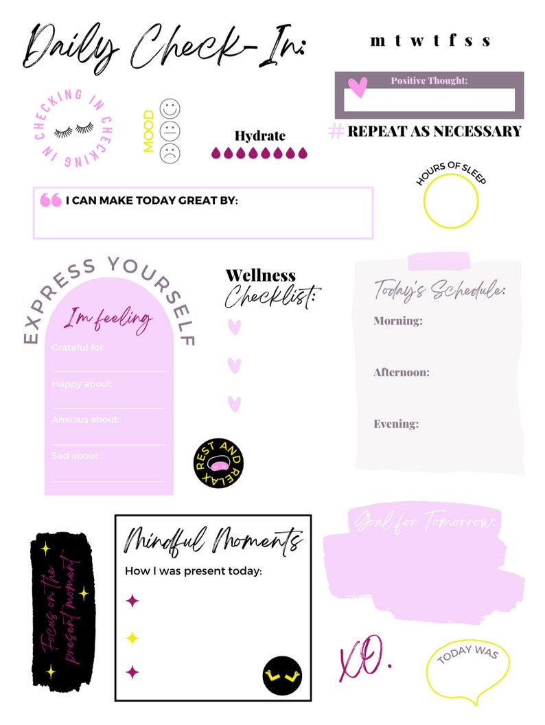 Teen Girls Journal Mental Health for Teens PLR KDP Printable Journal ...