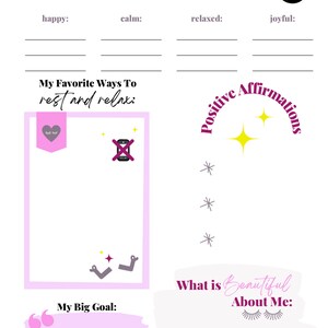 Teen Girls Journal Mental Health for Teens PLR KDP Printable Journal ...