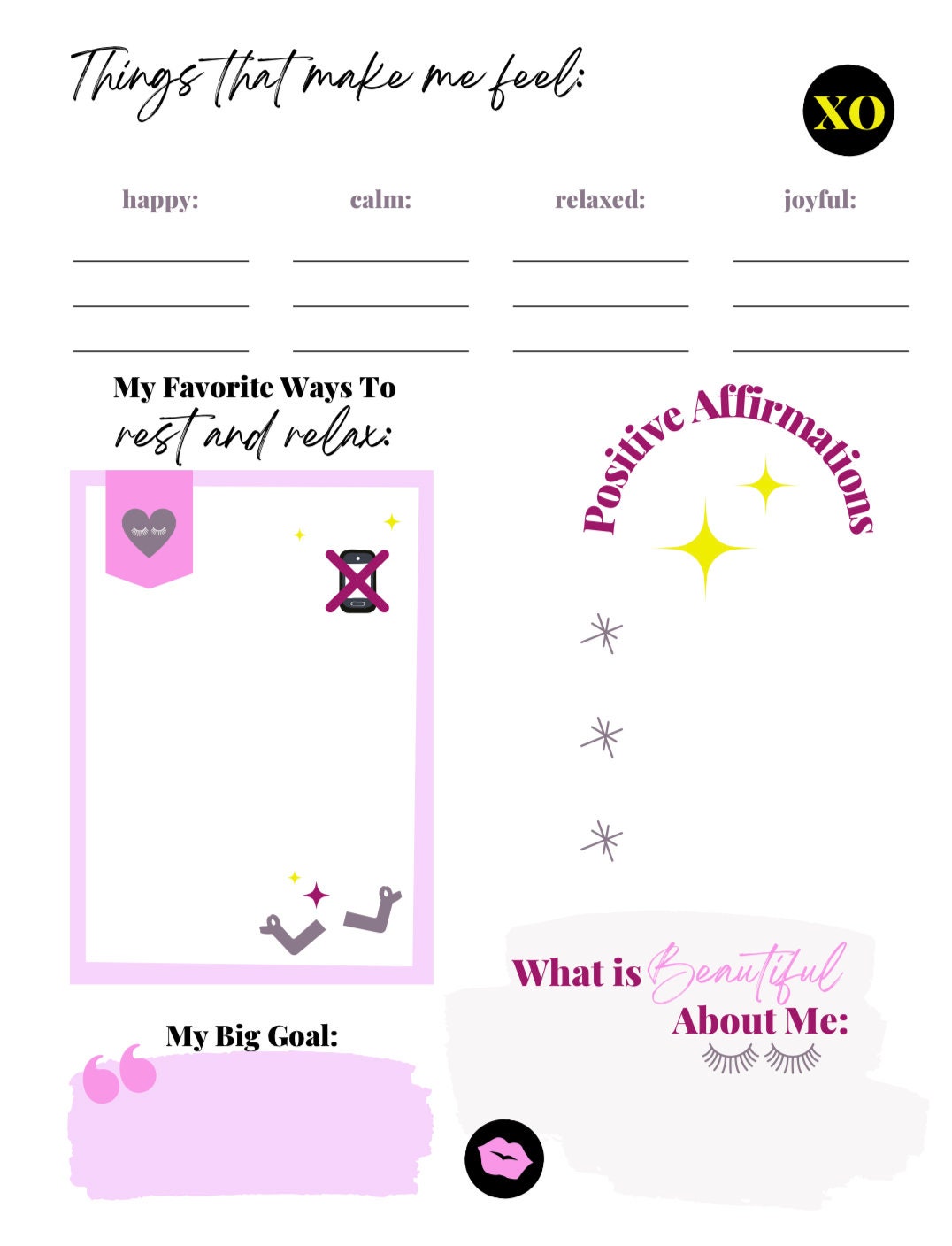 Teen Girls Journal Mental Health for Teens PLR KDP Printable Journal ...