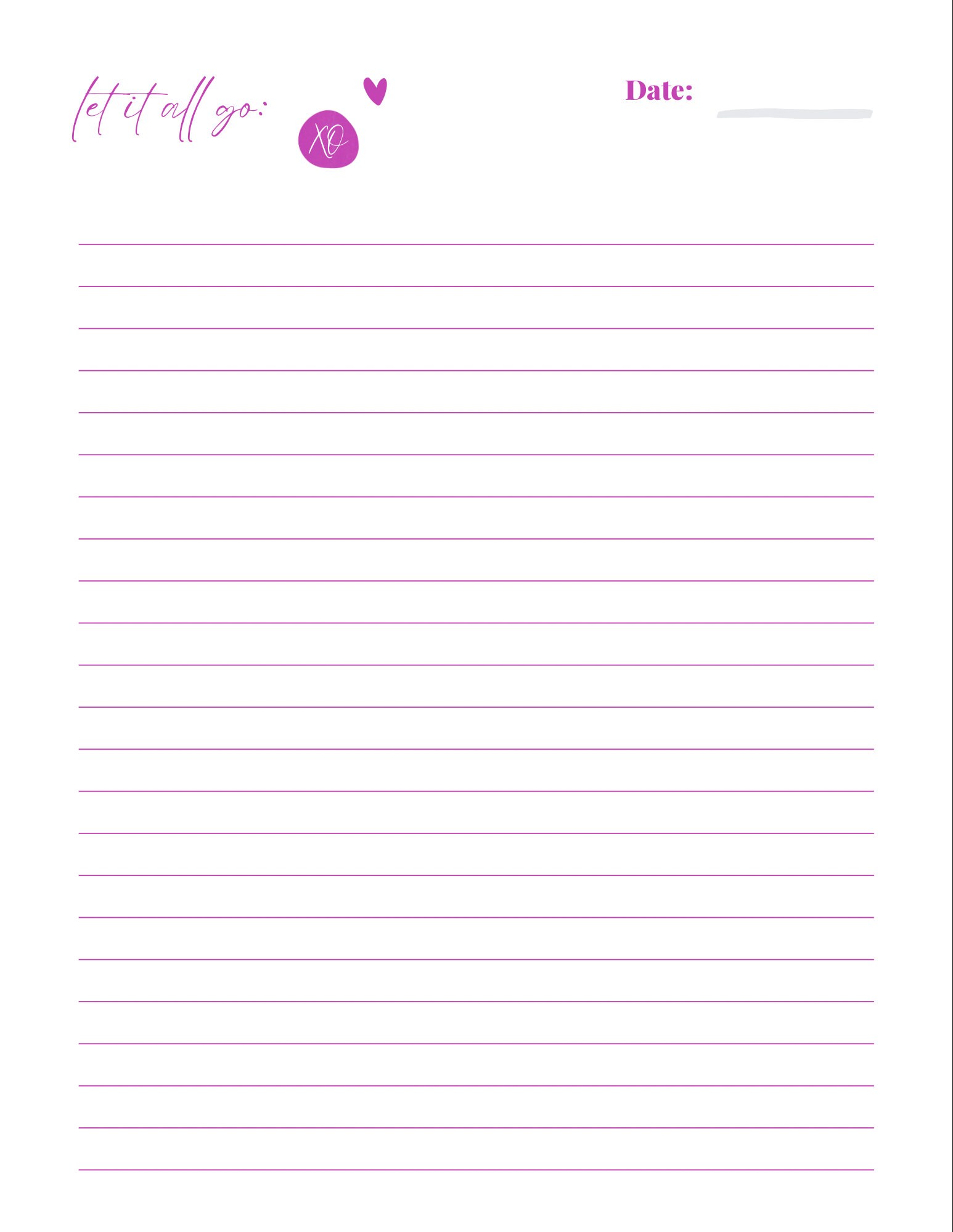 SELF CARE JOURNAL for Teen Girls Printable Teen Journal Canva Template ...