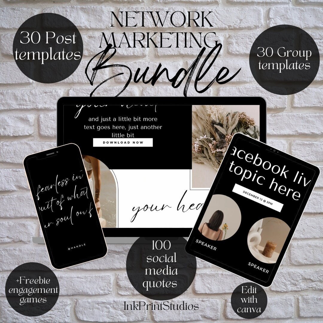 Network Marketing Templates MLM Business Tools Network Marketing ...