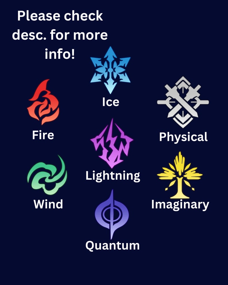 Honkai Star Rail SVG Bundle Weapon Type/element Svg Png Pdf Jpeg Eps - Etsy