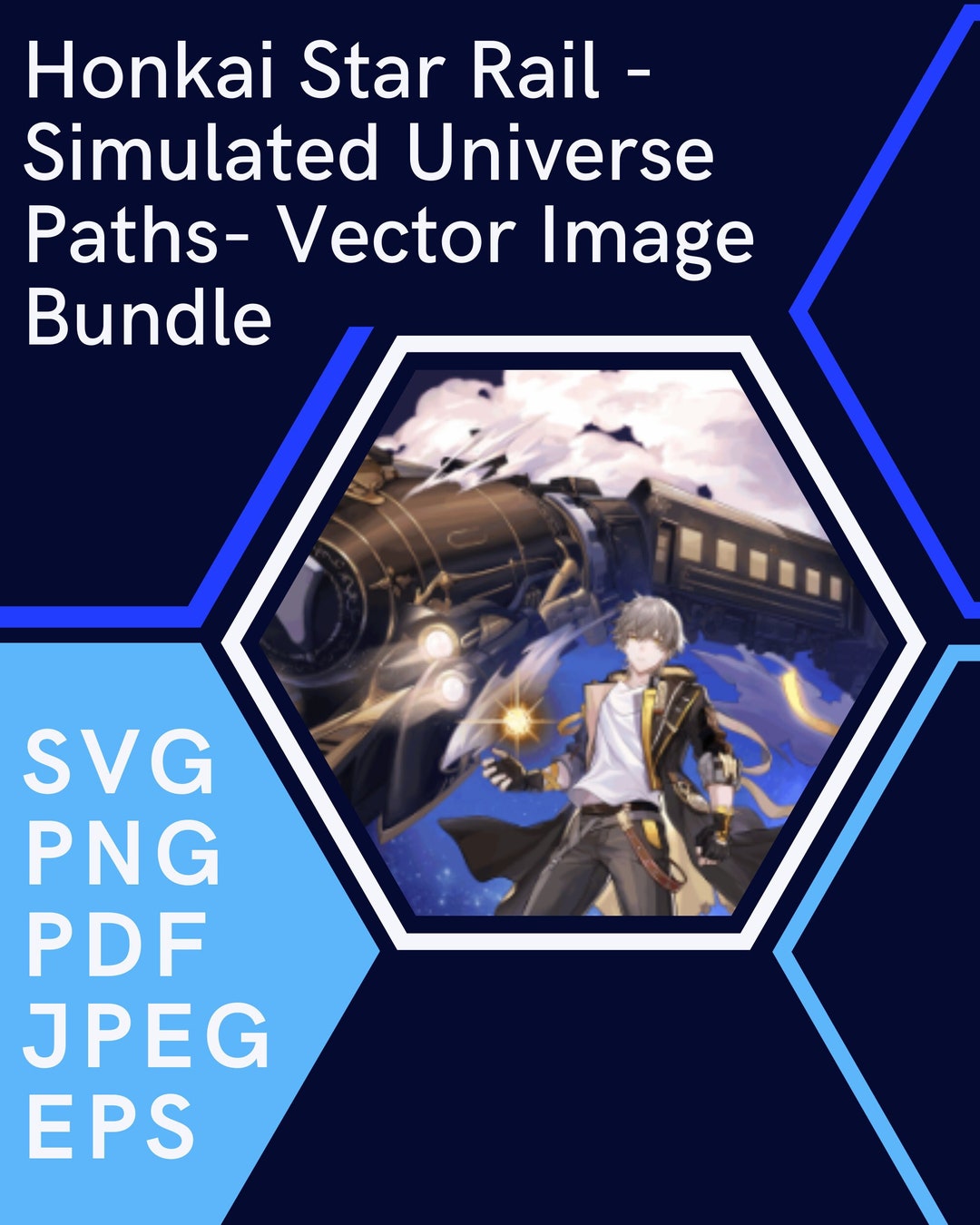Honkai Star Rail SVG Bundle Simulated Universe Aeon Paths - Vector Svg ...