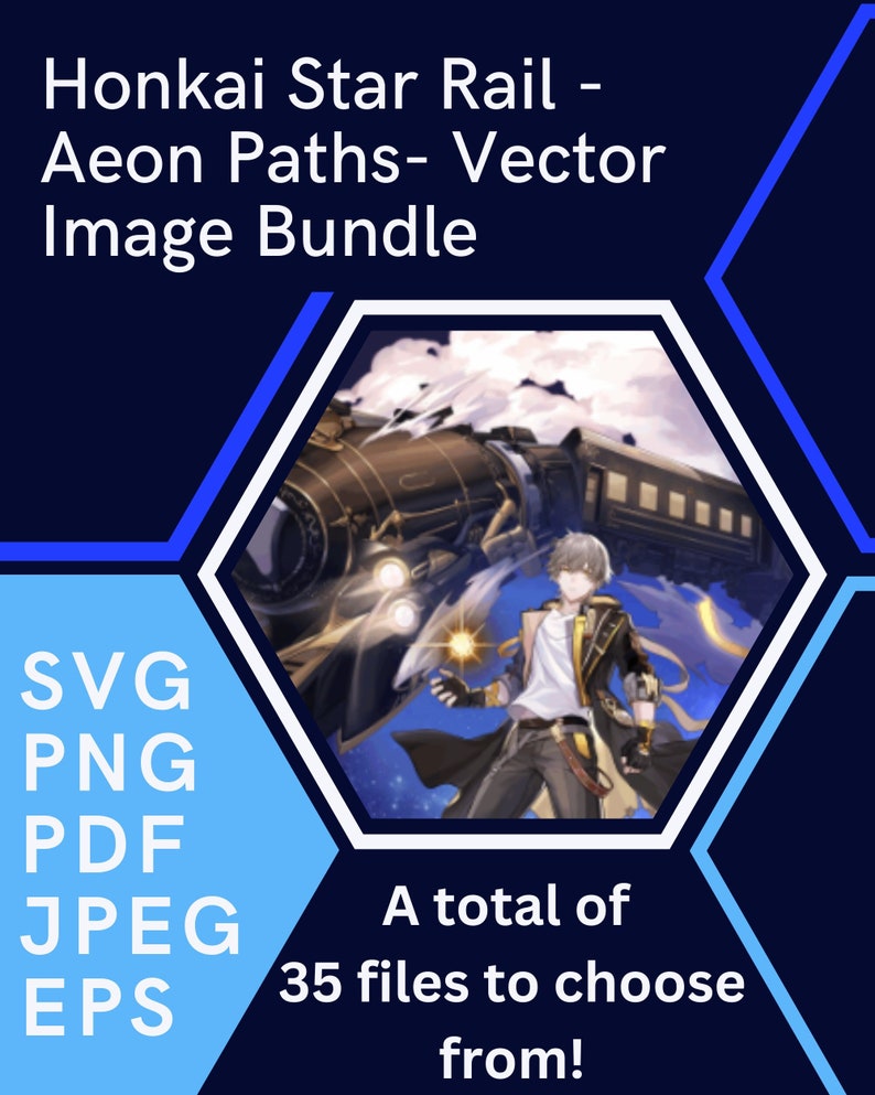 Honkai Star Rail SVG Bundle Aeon Paths Vector Svg Png Pdf Jpeg Eps - Etsy Australia