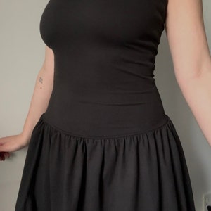 Strapless Ballerina Mini Dress PDF Sewing Pattern A4 - Etsy