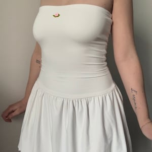 Strapless Ballerina Mini Dress PDF Sewing Pattern A4 - Etsy