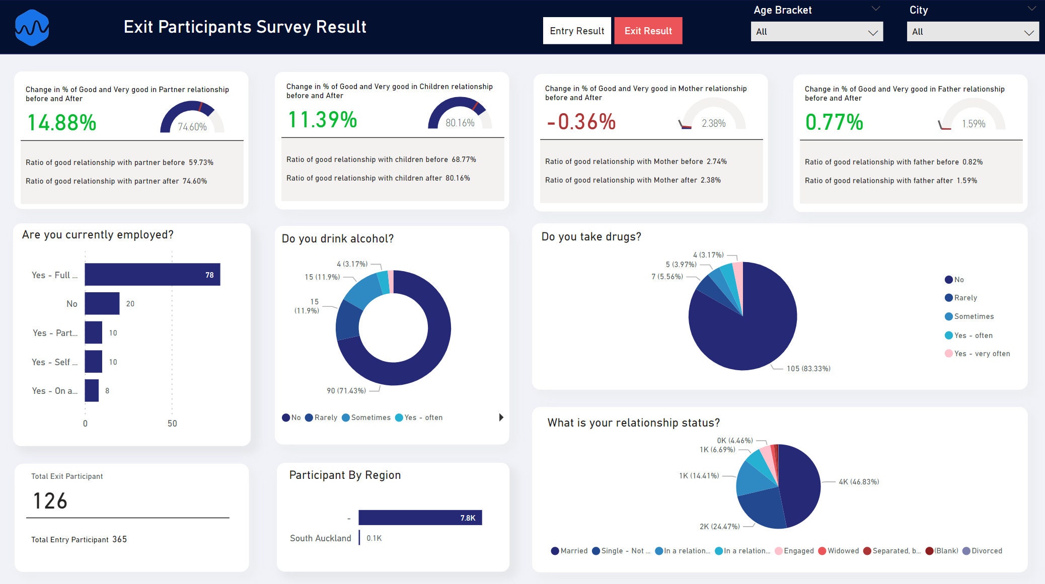 Powerbi Report Theme: Survey Analytics Dashboard - Etsy