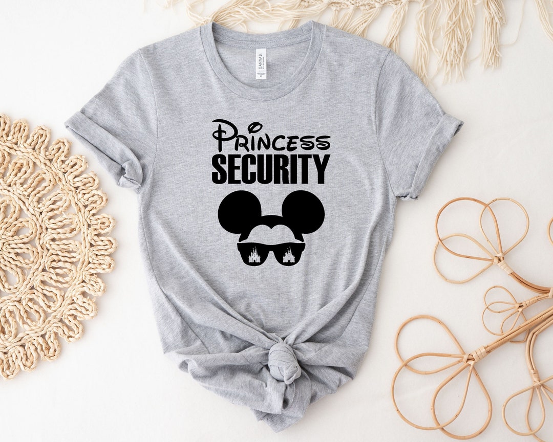 Disney Princess Security Shirt Disney Dad and Girl Shirt - Etsy