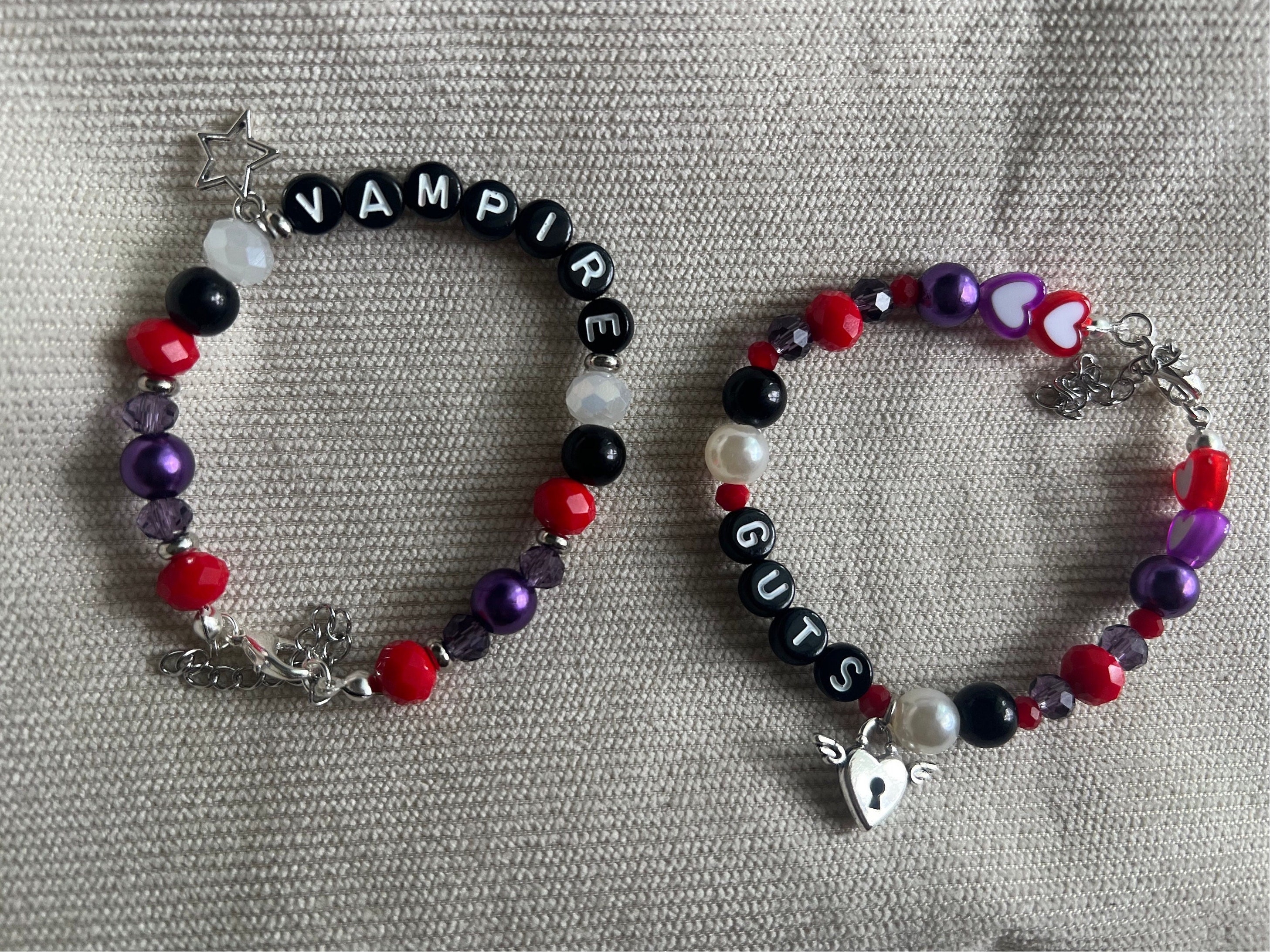 Song Inspired Bracelets Friendship Bracelets Gift for Her - Etsy