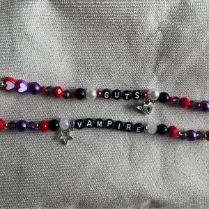 Song Inspired Bracelets | Friendship Bracelets | Gift for Her - Etsy