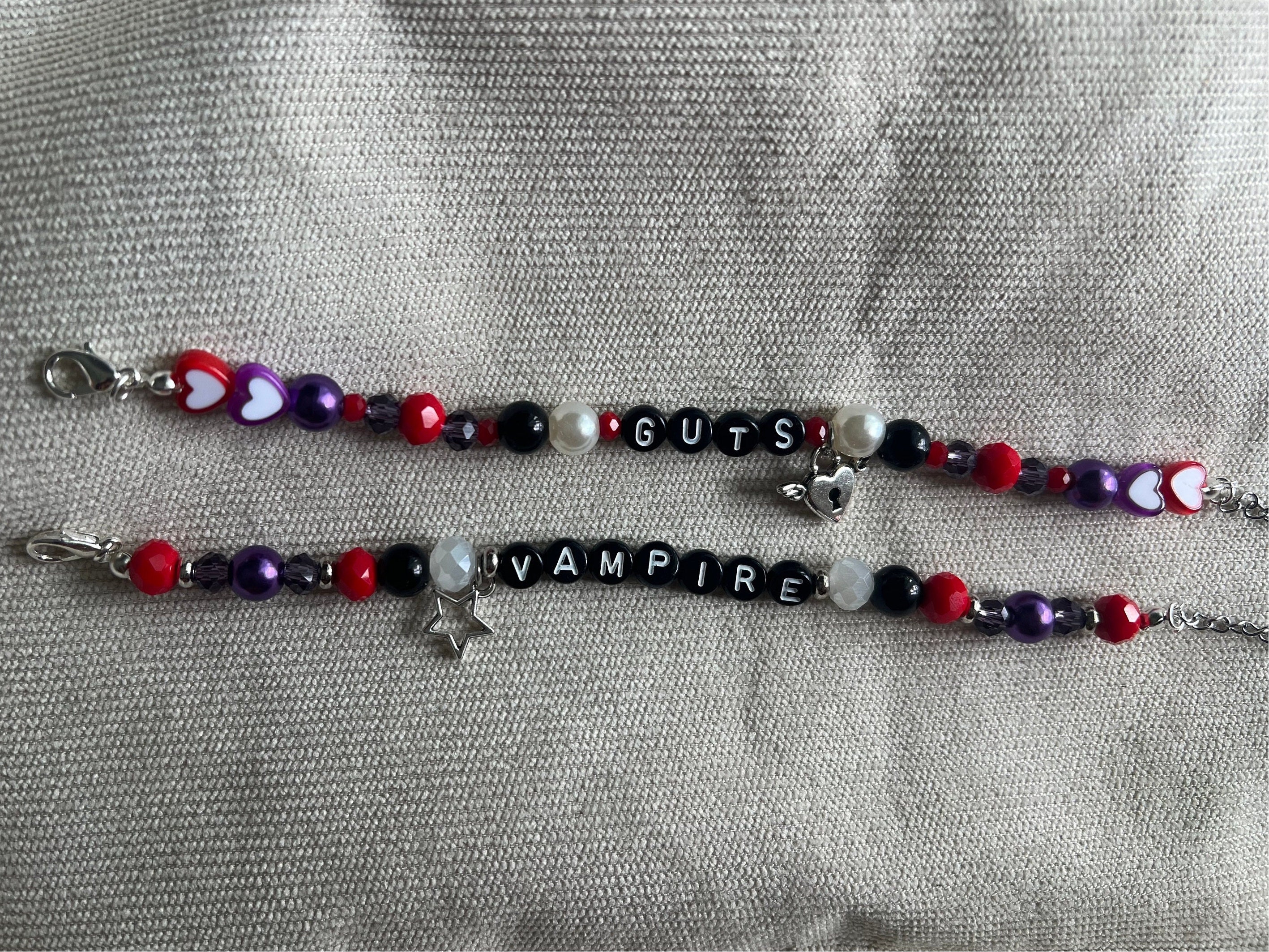 Song Inspired Bracelets Friendship Bracelets Gift for Her - Etsy