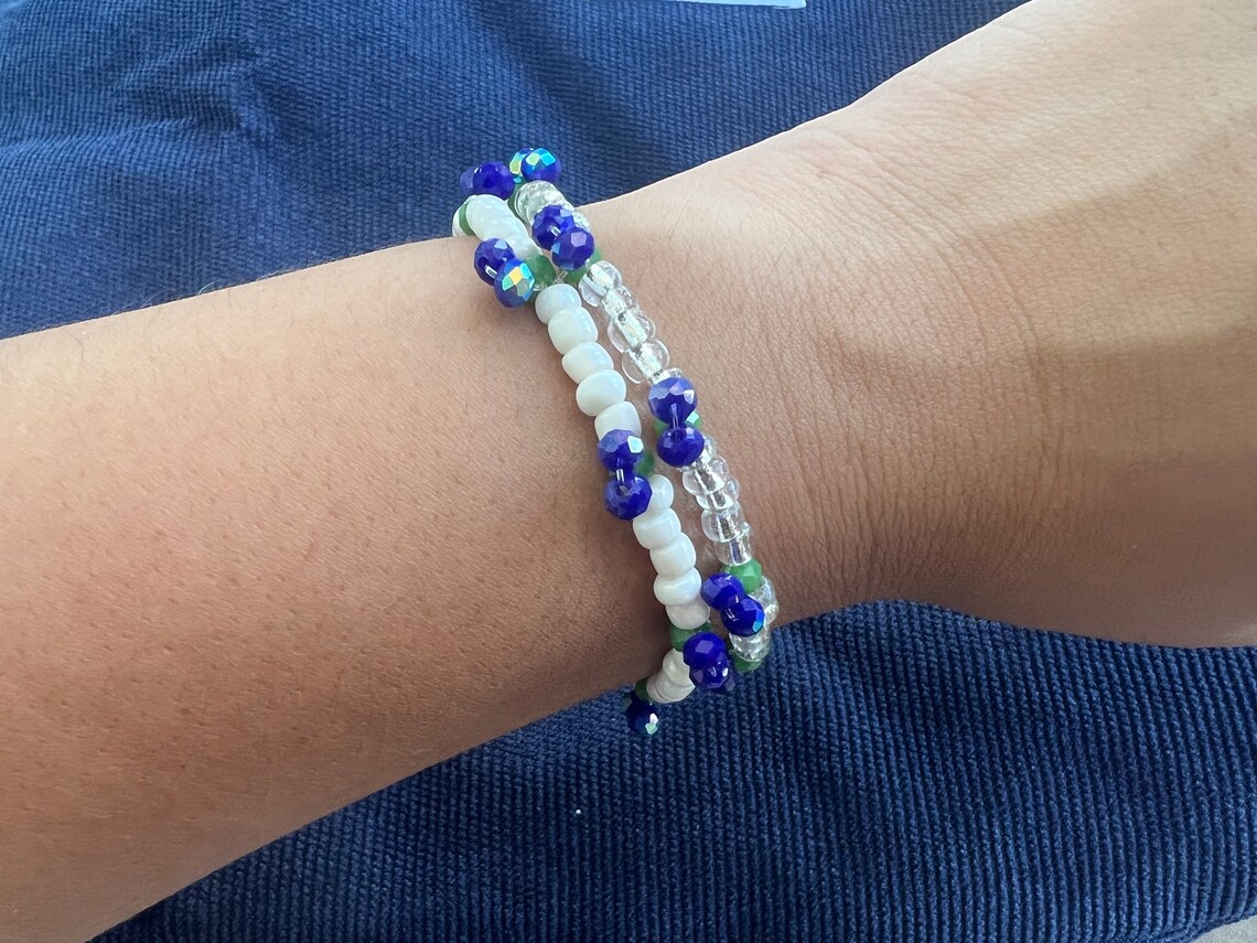 Blueberry Bracelets Friendship Bracelets Jewelry Gift - Etsy