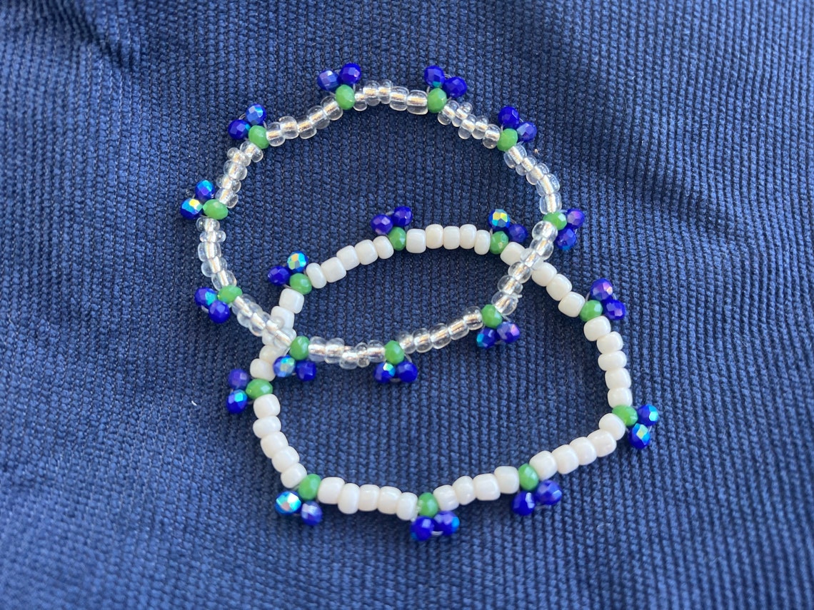 Blueberry Bracelets Friendship Bracelets Jewelry Gift - Etsy