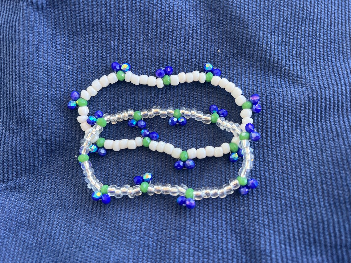 Blueberry Bracelets Friendship Bracelets Jewelry Gift - Etsy
