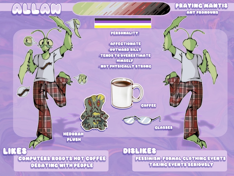 Furry Reference Sheet Commissions | Custom Complex/simple Fursona ...