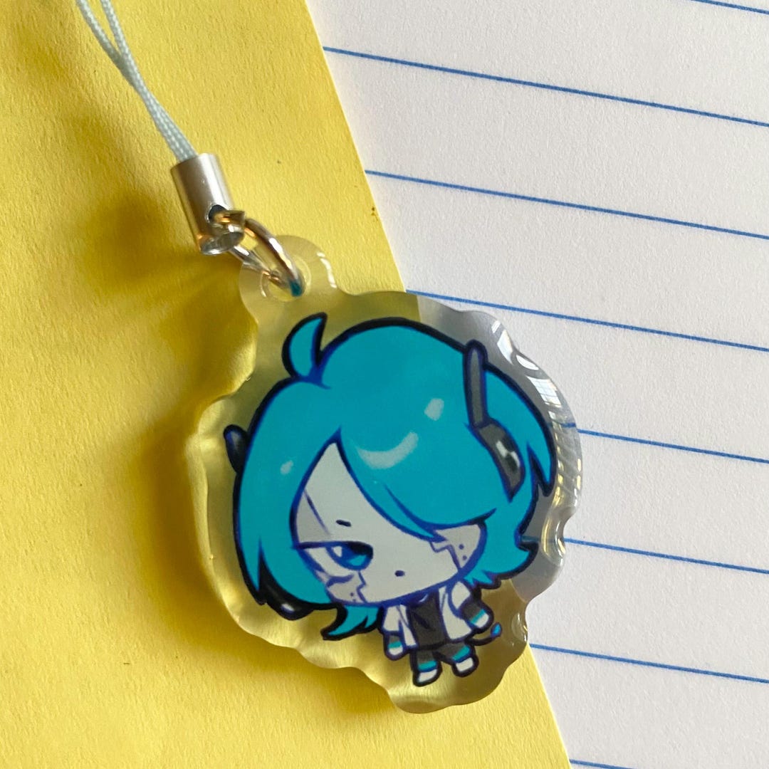 PREORDER- Andrew2002 Fan-made Phone Charm and Free Stickers | Minecraft ...