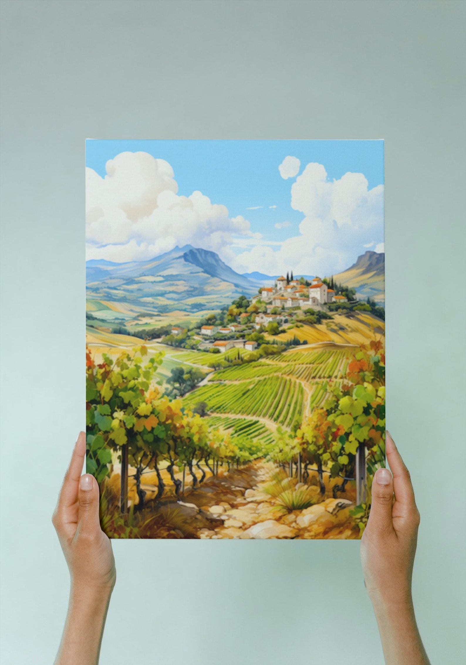 Set of 4 Watercolor Sicily Italy Prints 600 DPI Download - Etsy