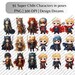 Chibi Heroes Collection: Adorable and Fierce - Etsy